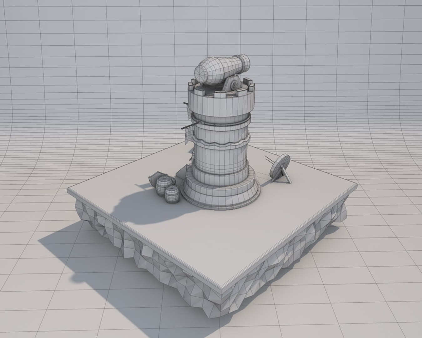 Tower Defence 3d Model