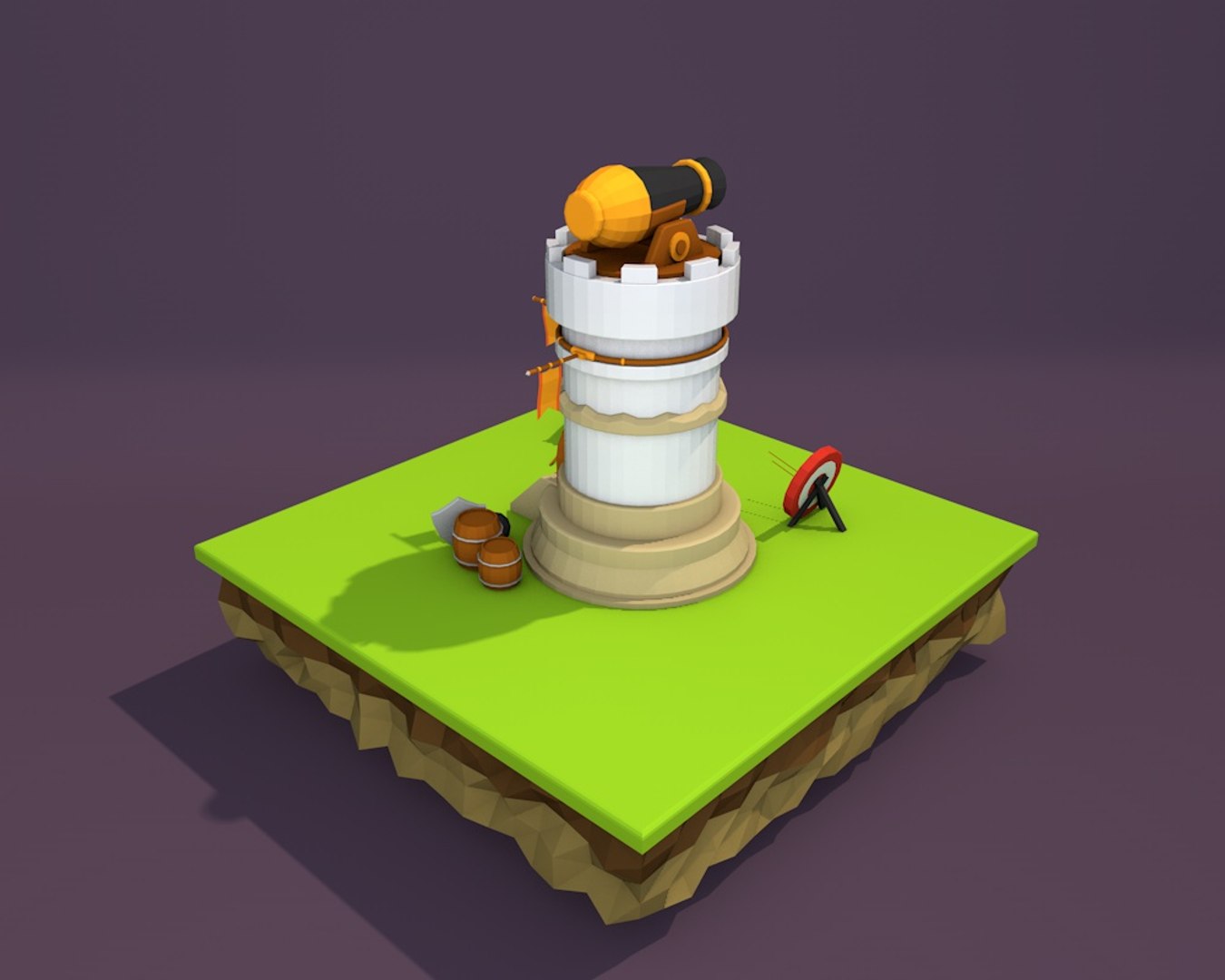 Tower Defence 3d Model