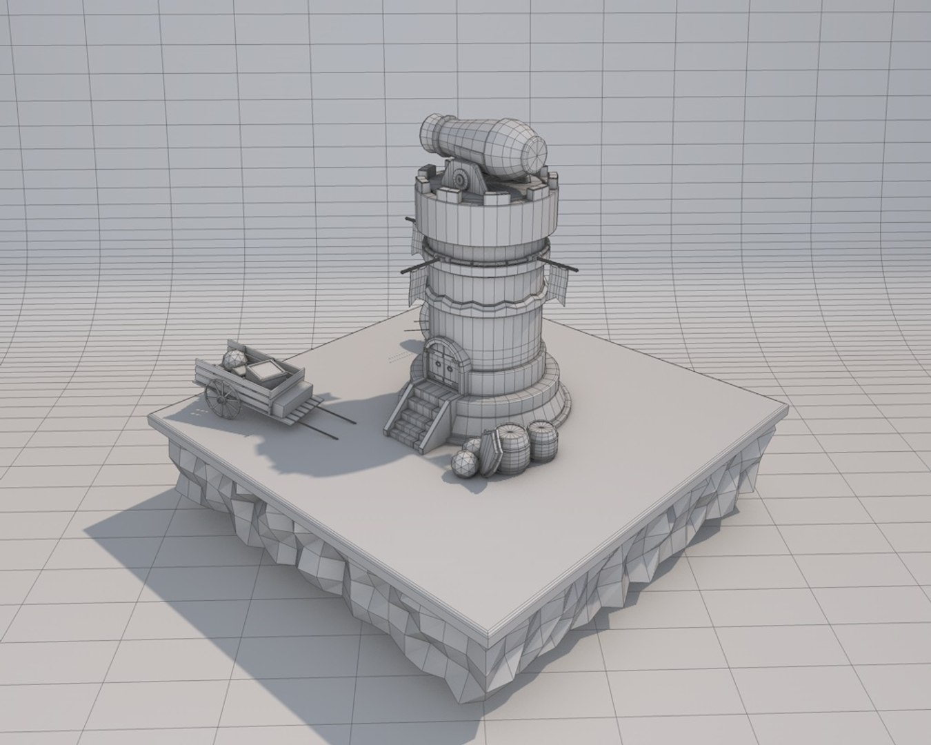 Tower Defence 3d Model