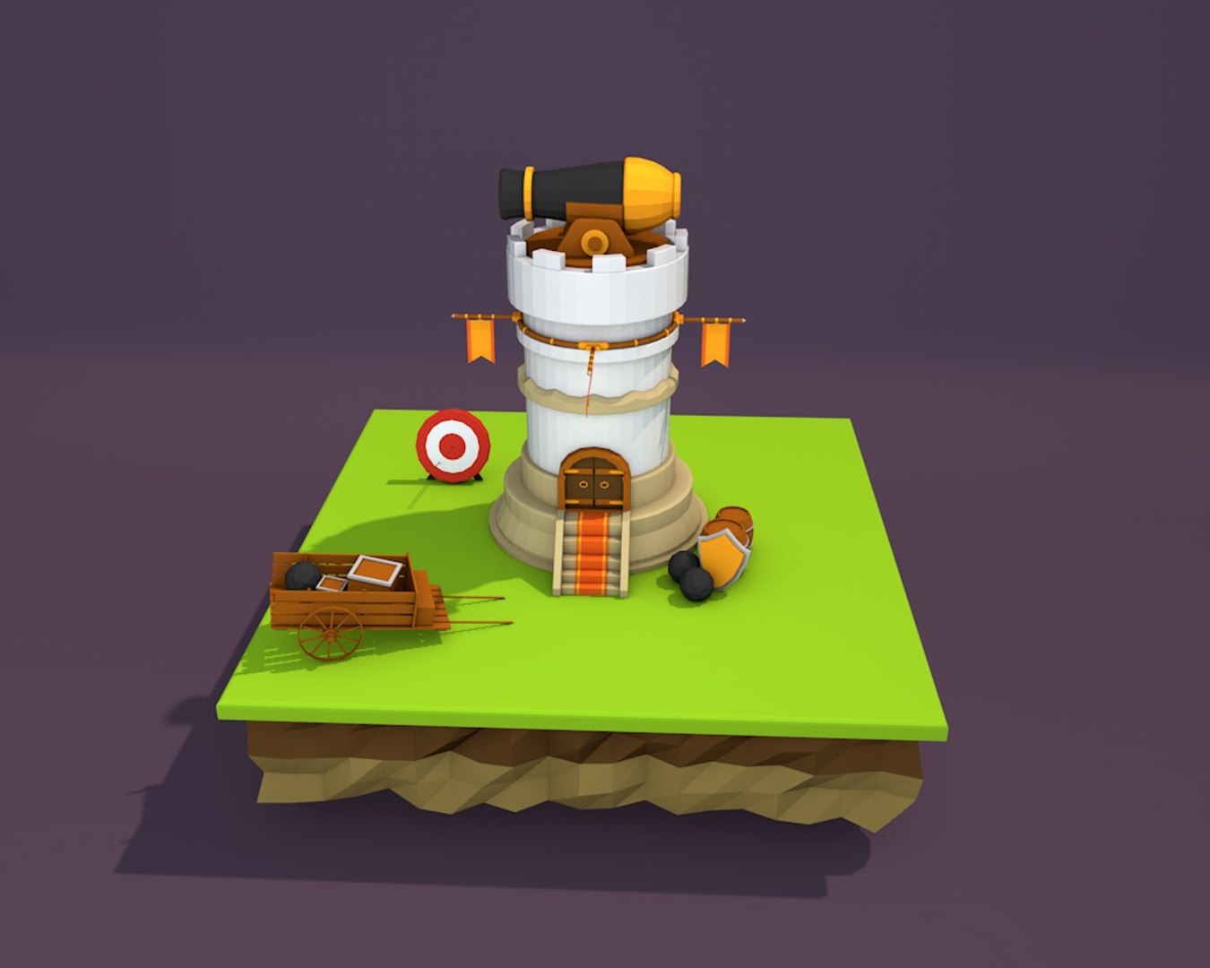 Tower Defence 3d Model