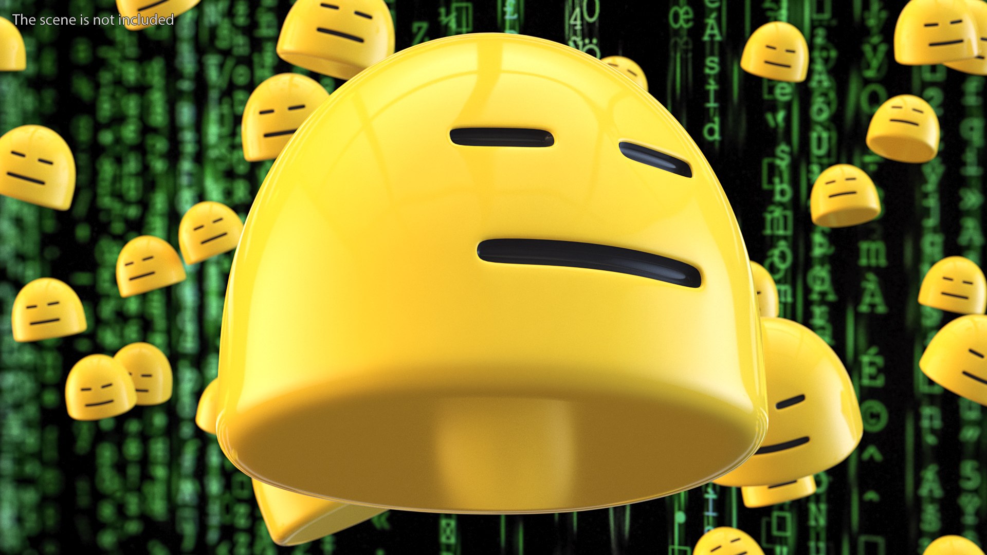 3D Model Expressionless Face Android Emoji - TurboSquid 1823724