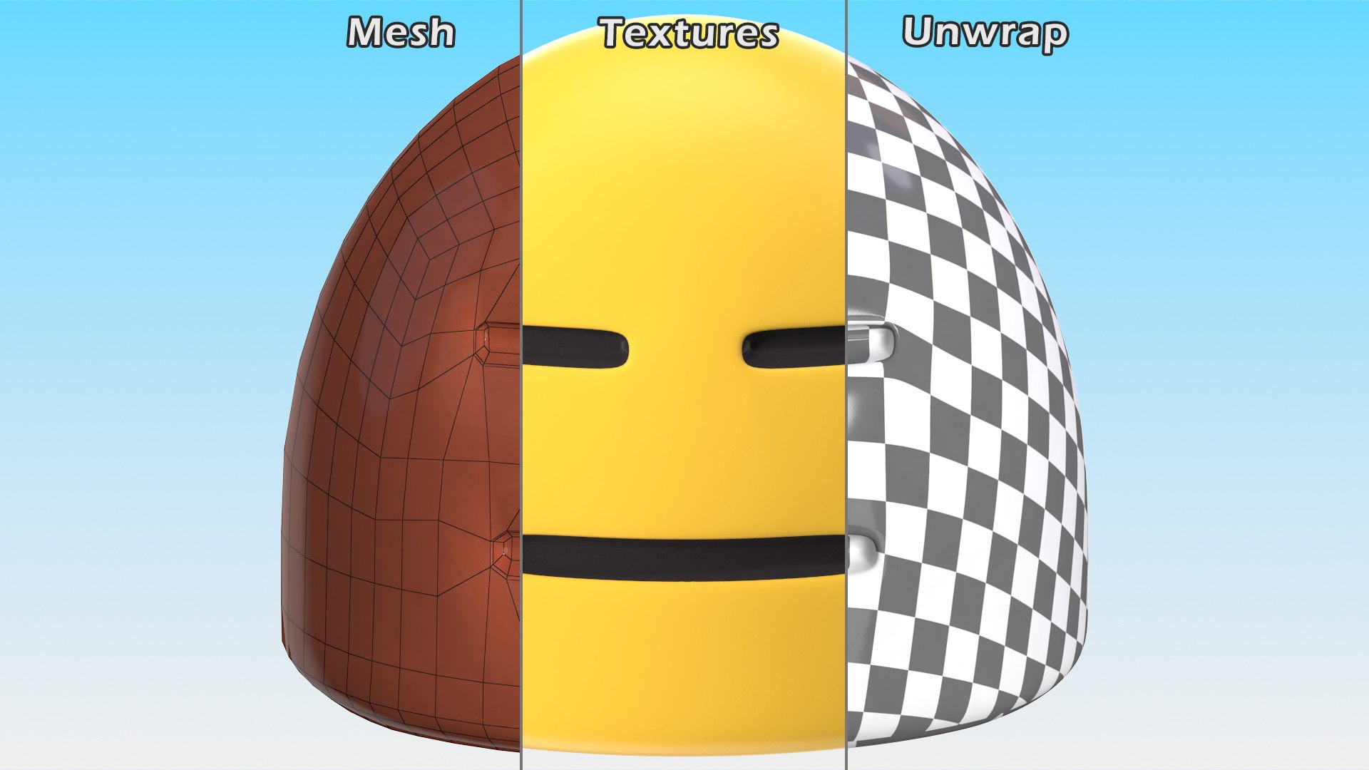 3D Model Expressionless Face Android Emoji - TurboSquid 1823724