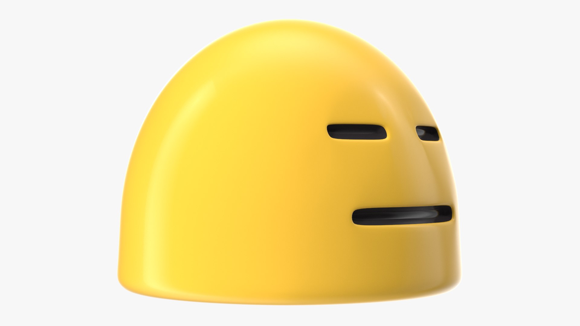 3D Model Expressionless Face Android Emoji - TurboSquid 1823724