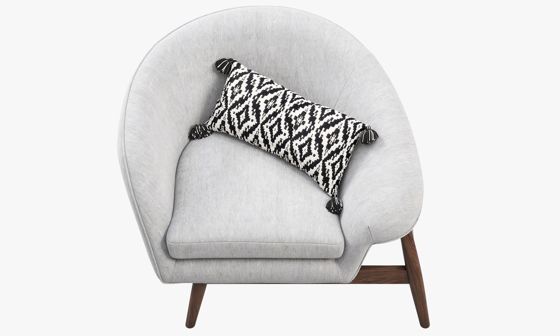 Joybird Louie Chair 3D - TurboSquid 2054335