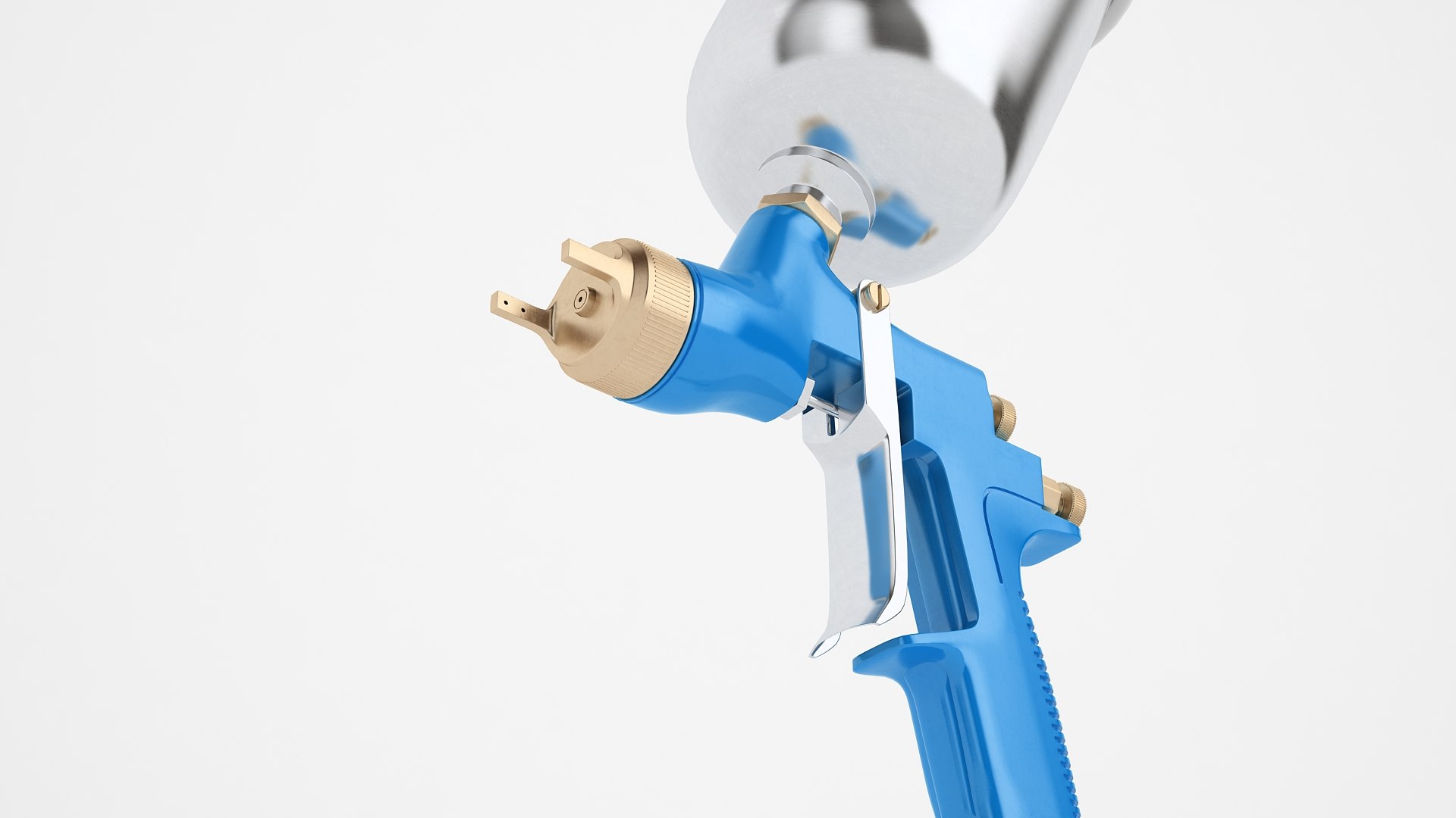 Spray Gun 3D Model - TurboSquid 1580249
