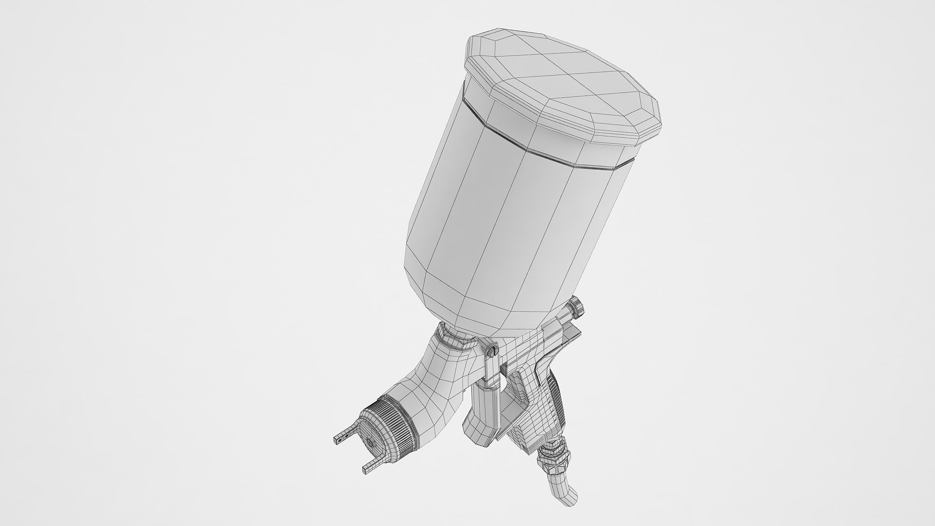 Spray Gun 3D Model - TurboSquid 1580249