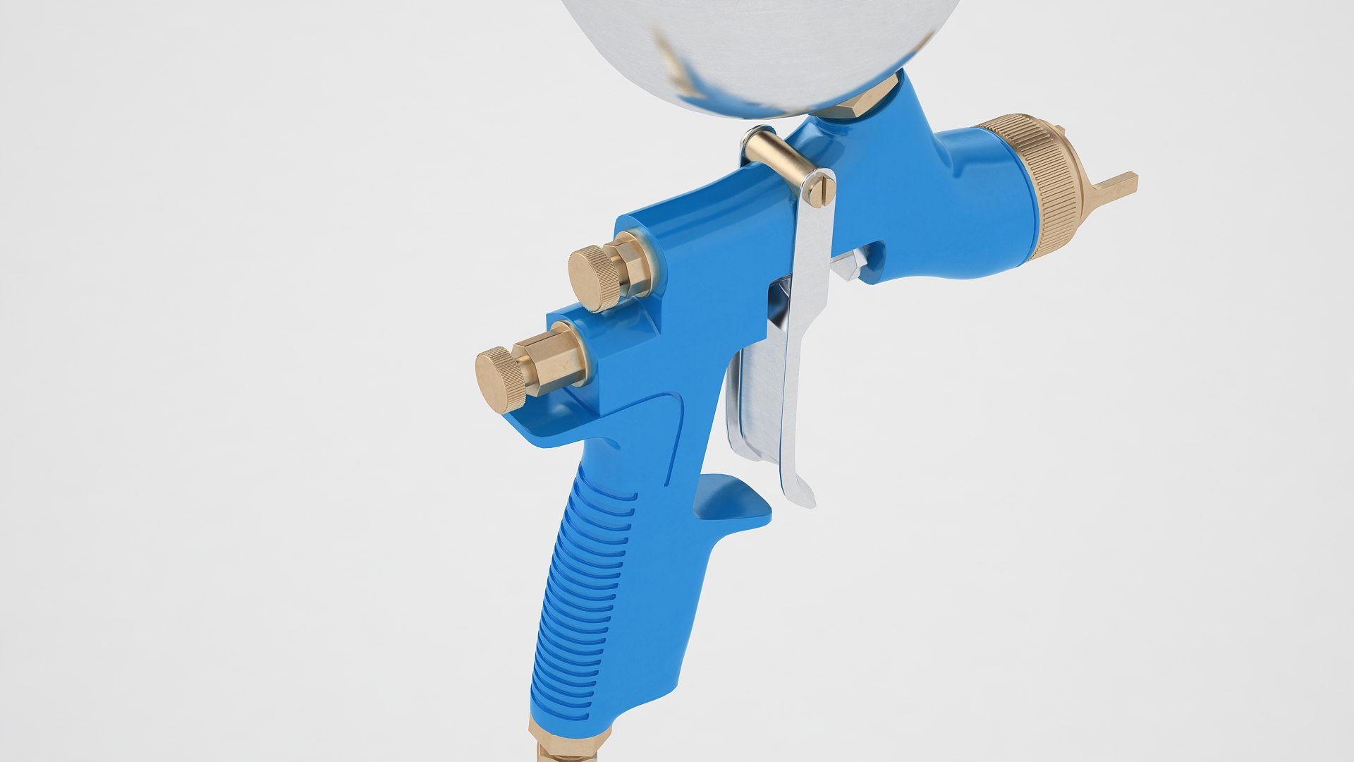 Spray Gun 3D Model - TurboSquid 1580249