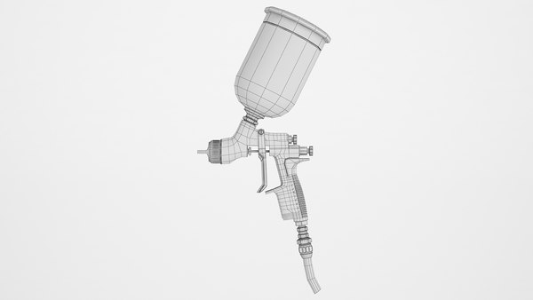 Spray gun 3D model - TurboSquid 1580249