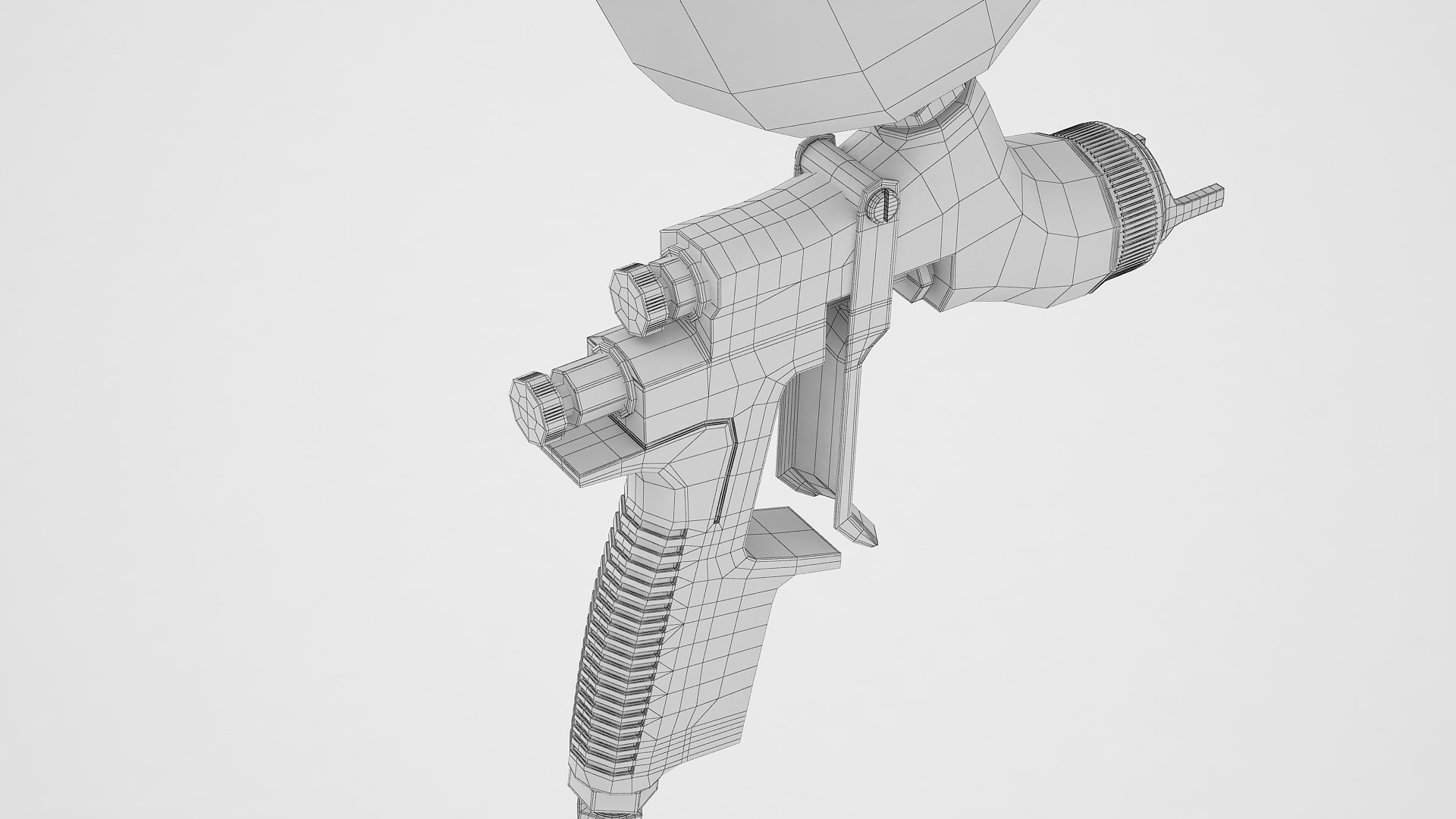 Spray Gun 3D Model - TurboSquid 1580249