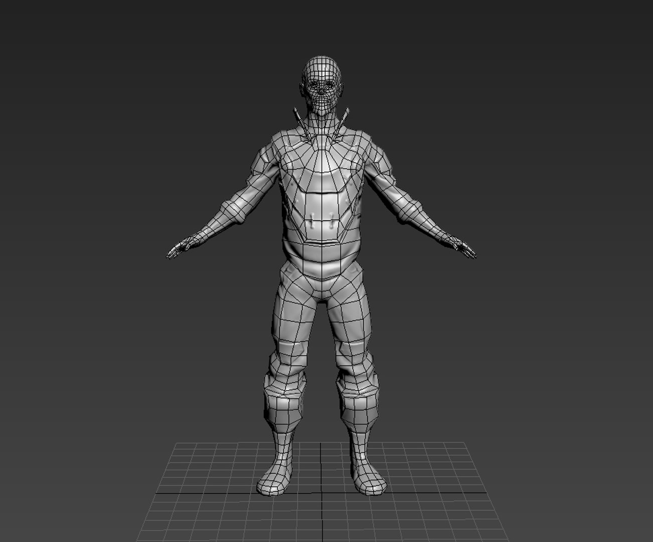 3d Model Old Man Character