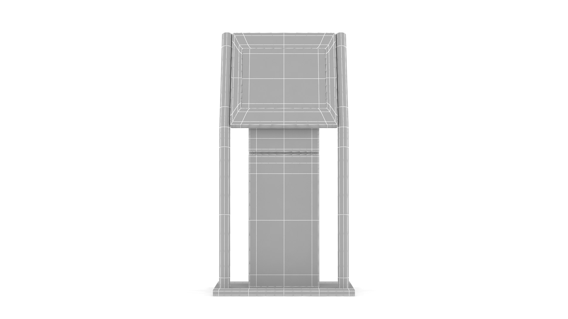 Electronic Kiosk 3D Model - TurboSquid 2083977