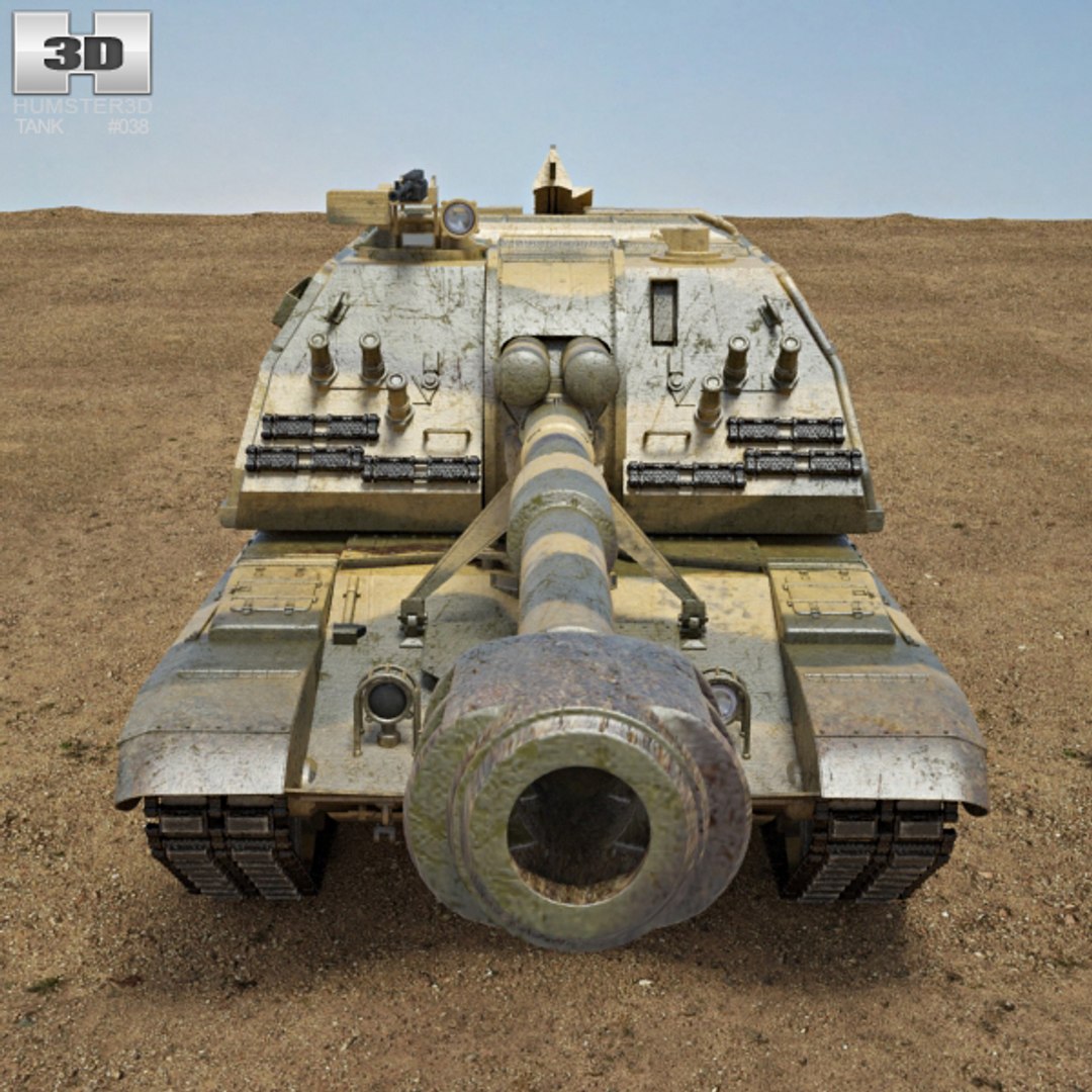 Msta Msta-s 2s19 3D Model - TurboSquid 1205155