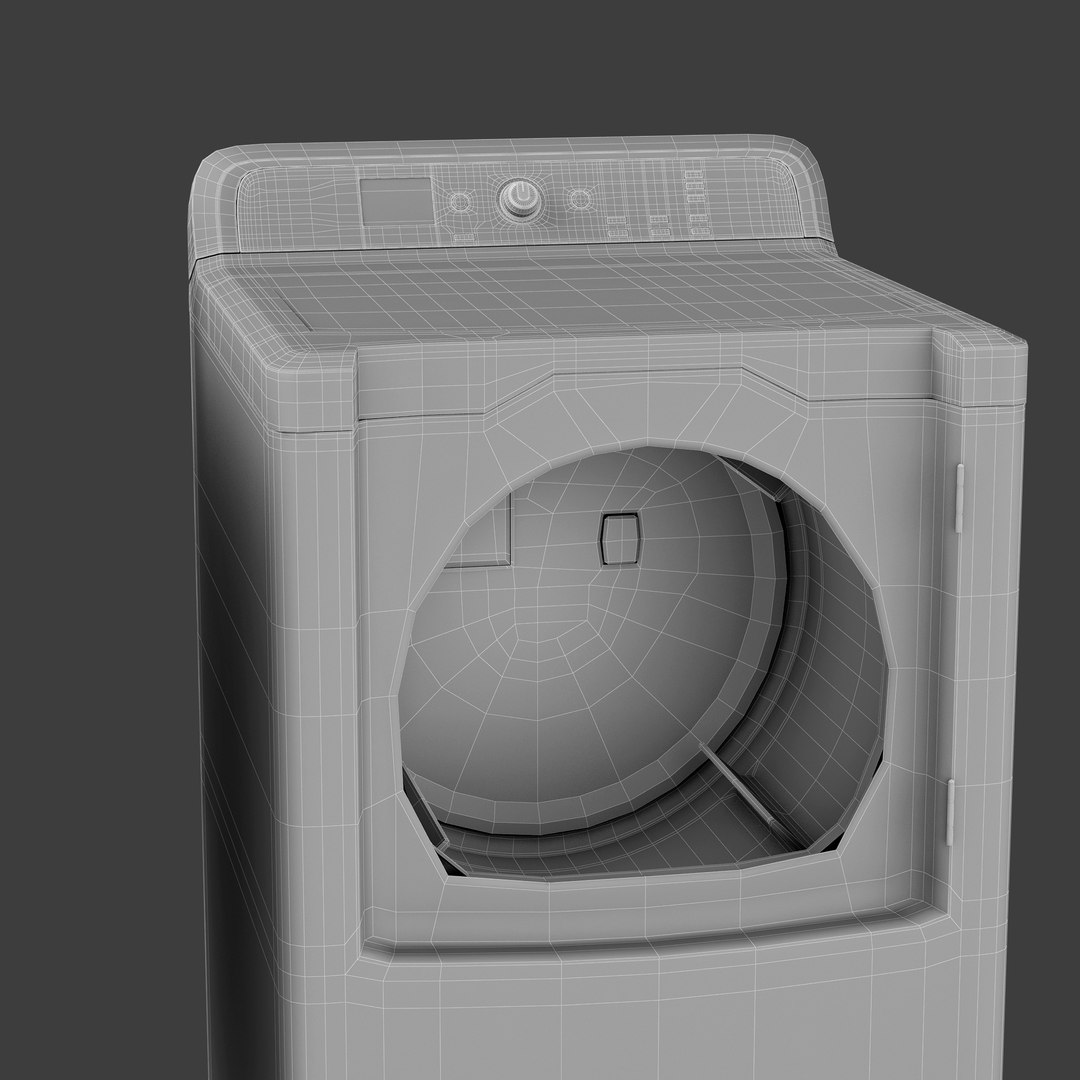 Load Washer Dryer 3d Model