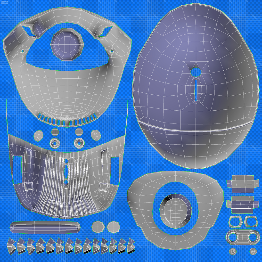 3D Drone replica with oval egg type shape - TurboSquid 1740253