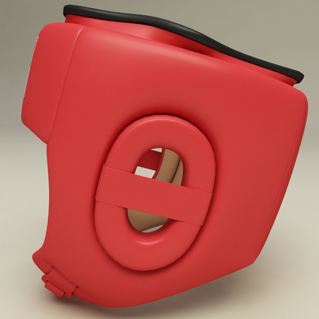 3d Model Of Training Boxing Helmet