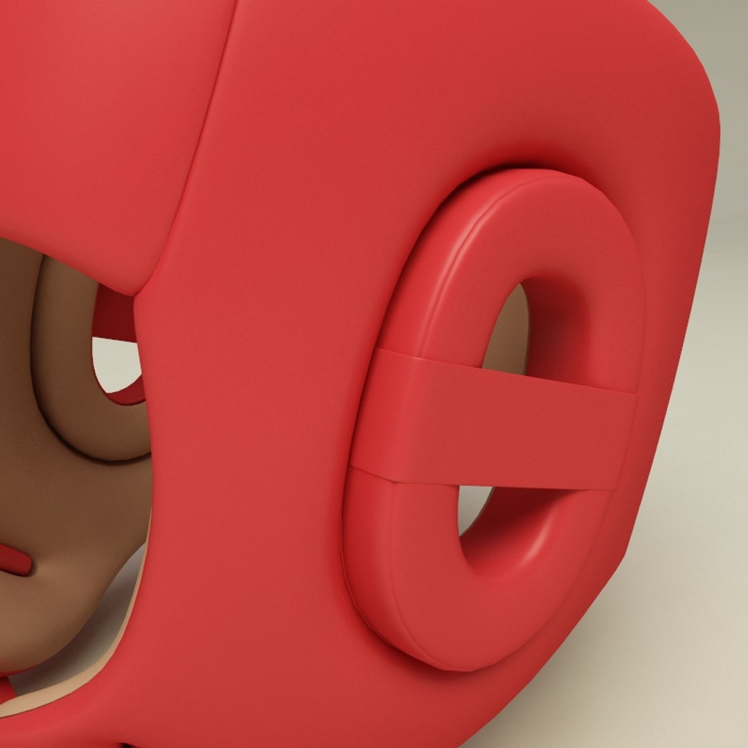 3d Model Of Training Boxing Helmet