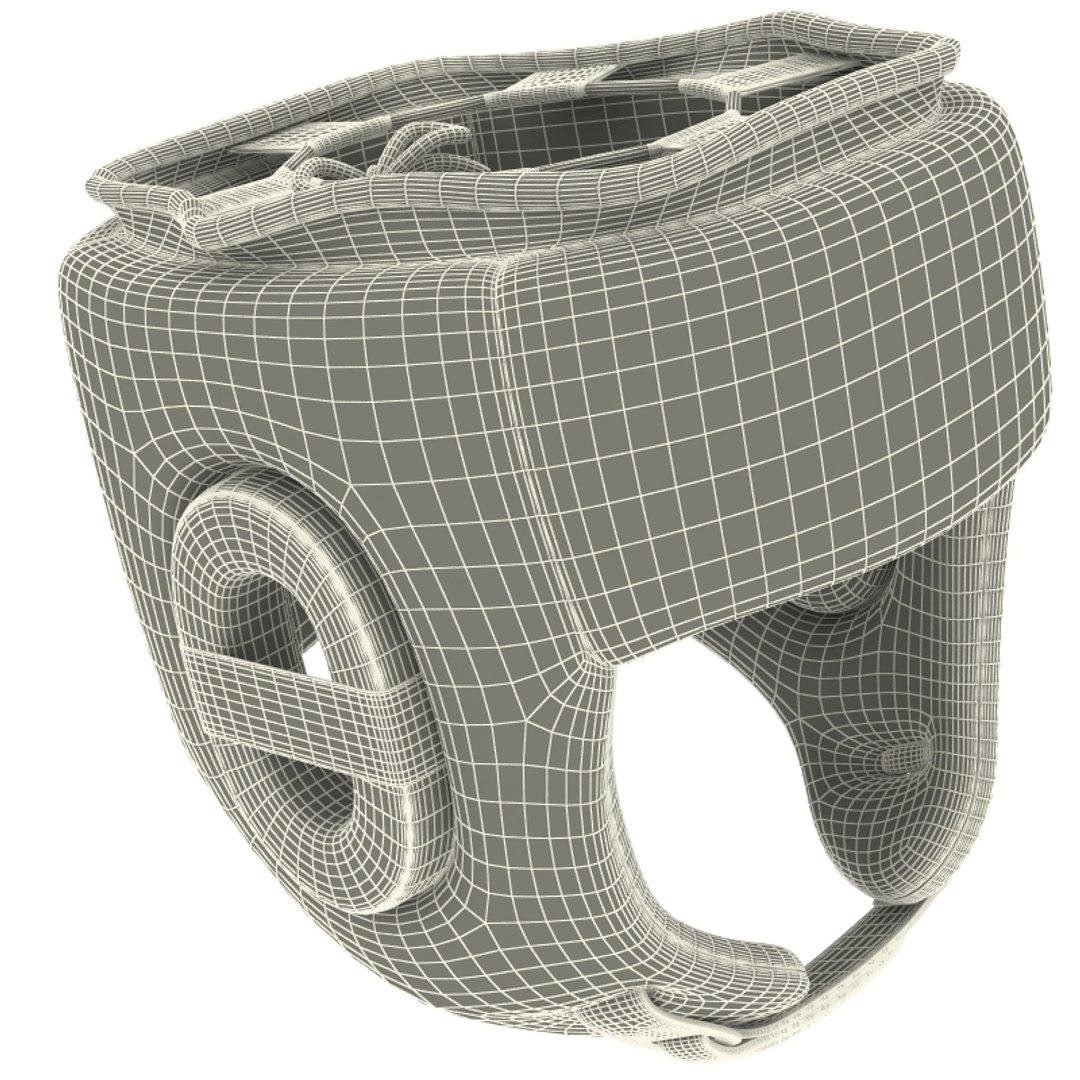3d Model Of Training Boxing Helmet