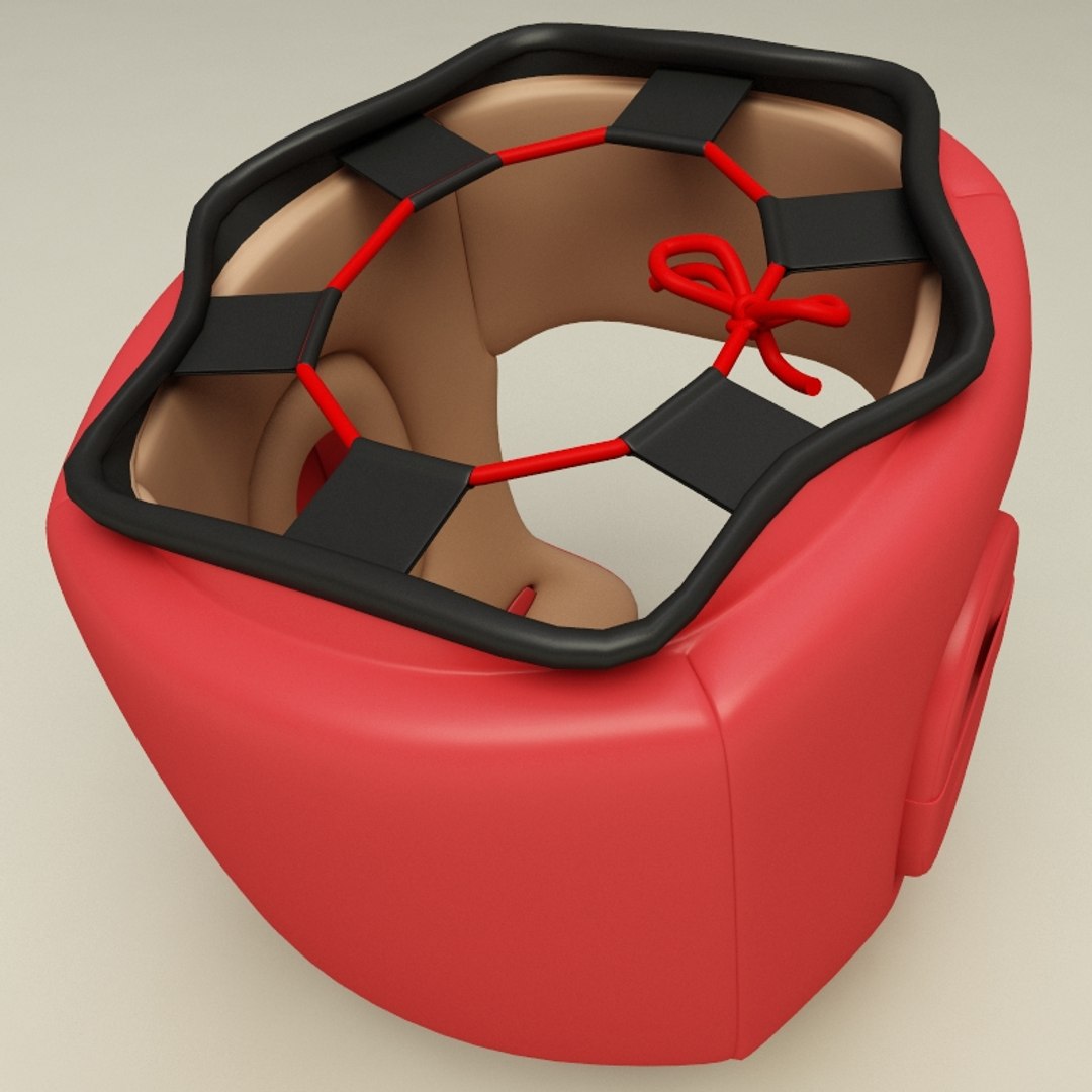3d Model Of Training Boxing Helmet
