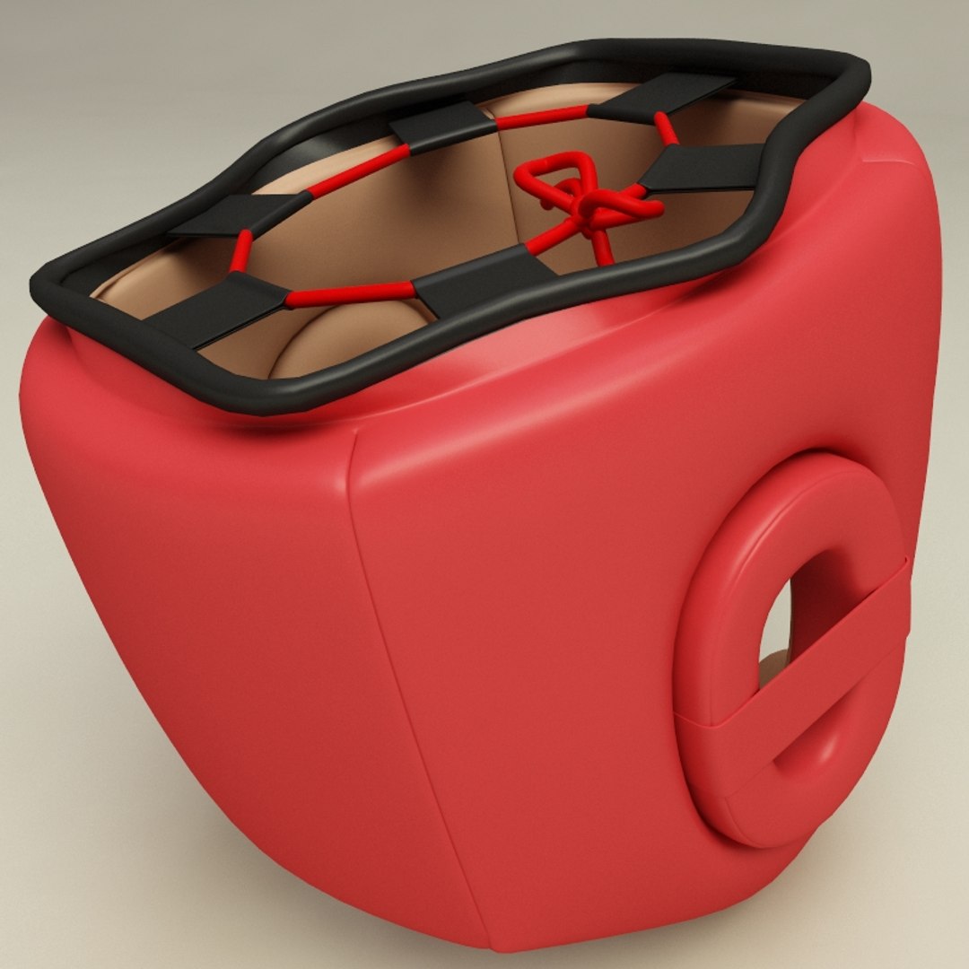 3d Model Of Training Boxing Helmet