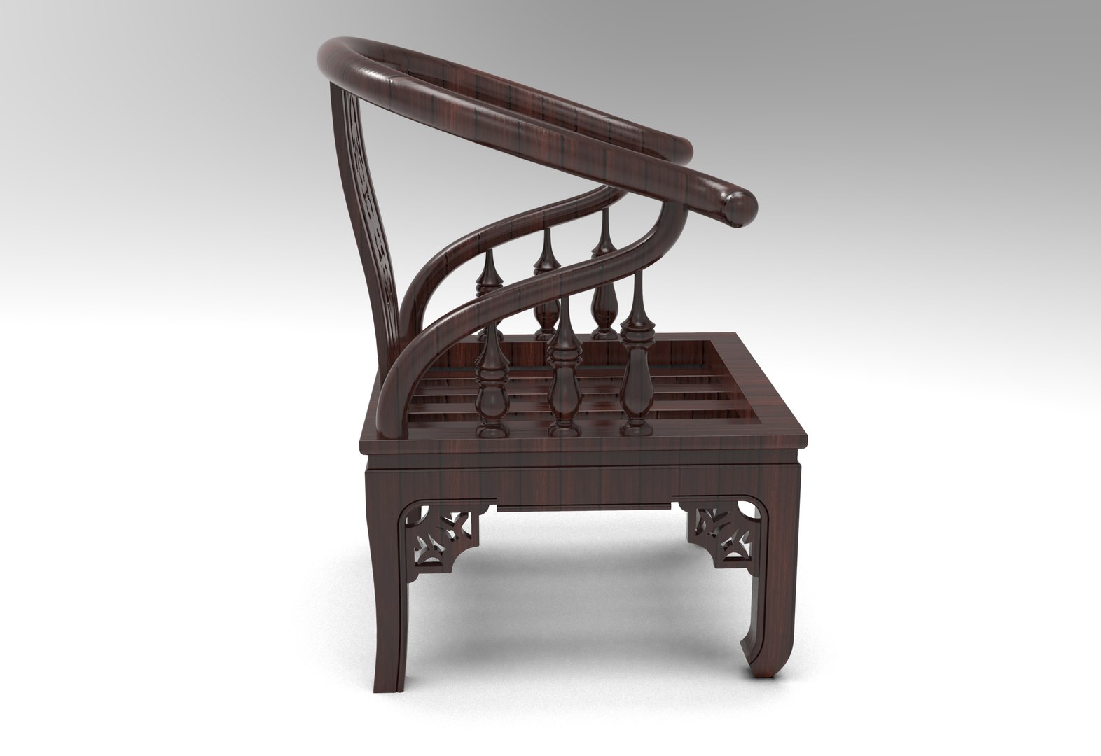 3D Chinese Chair Model - TurboSquid 2317401