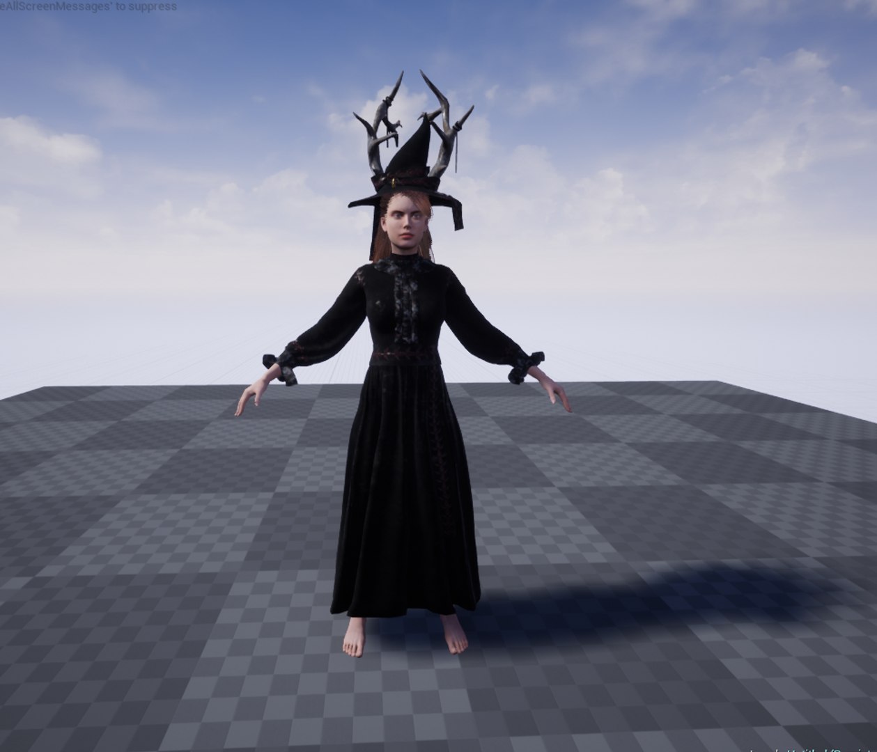 3D Witch Game Character - TurboSquid 1805979