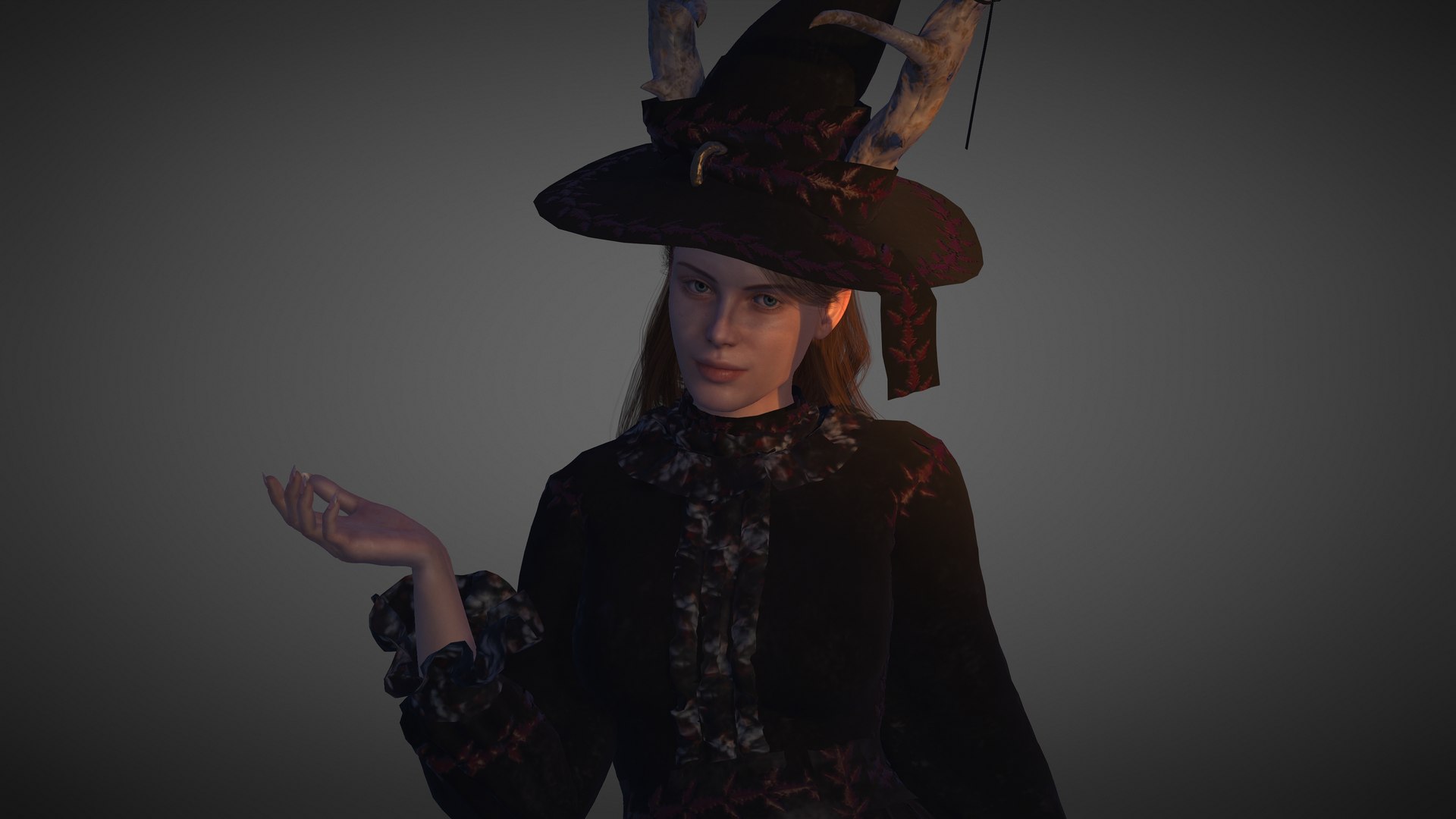 3D Witch Game Character - TurboSquid 1805979