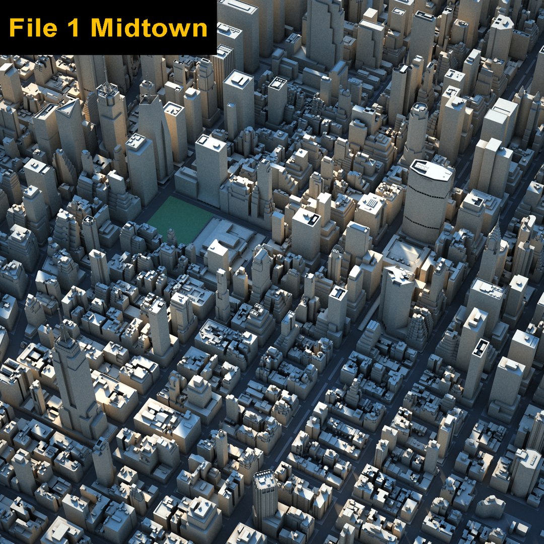 3d model new york