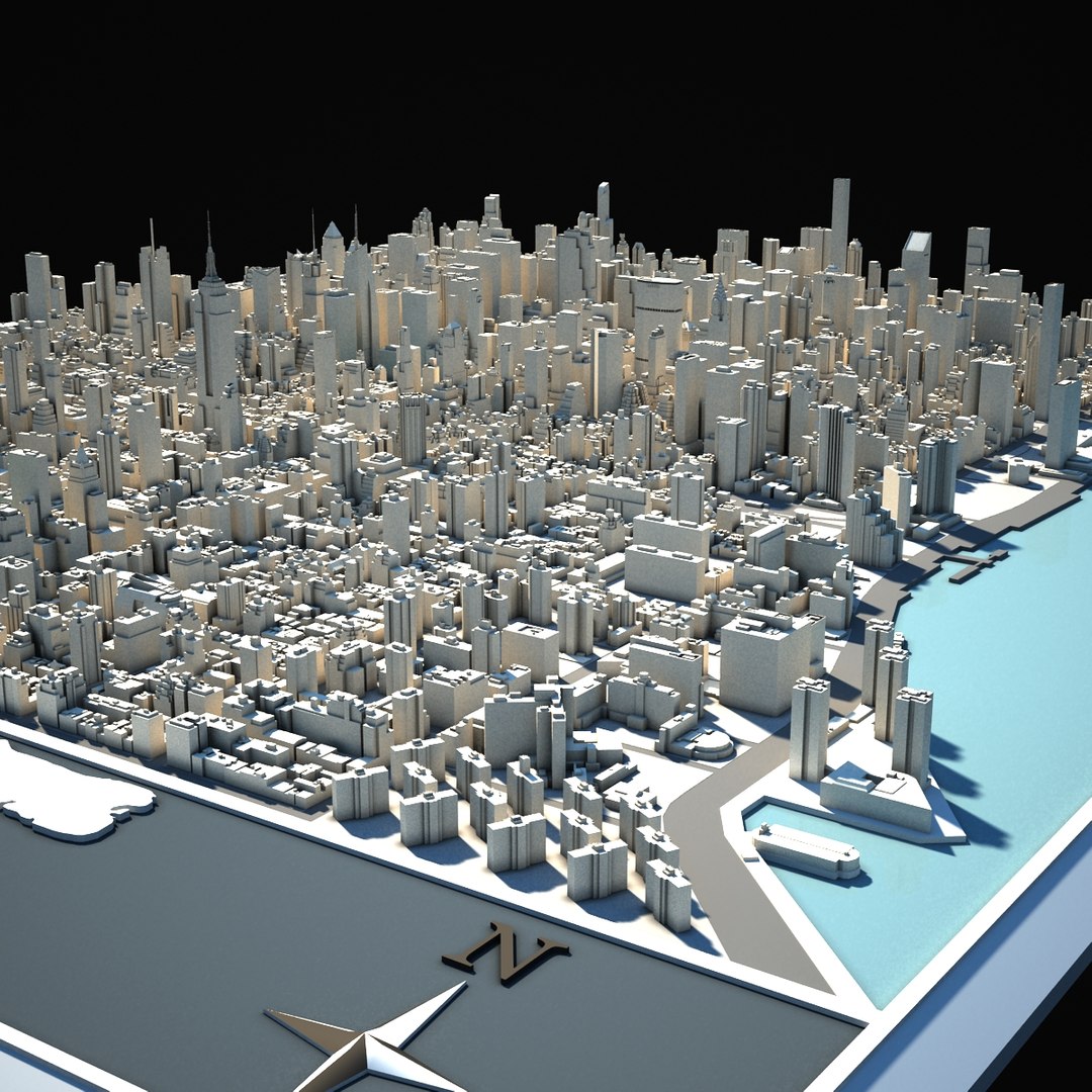 3d model new york