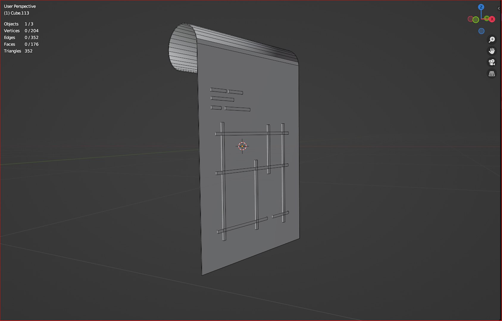 3D 3D Architecture Plan Icon - TurboSquid 2045254