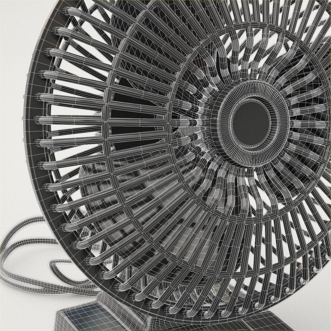 3d Desk Fan