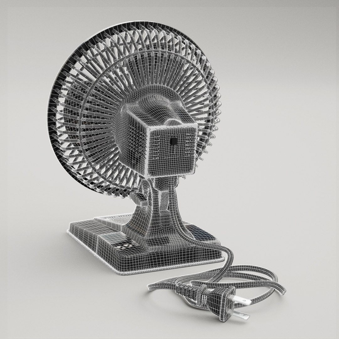 3d Desk Fan