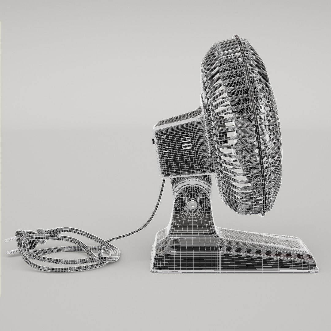 3d Desk Fan