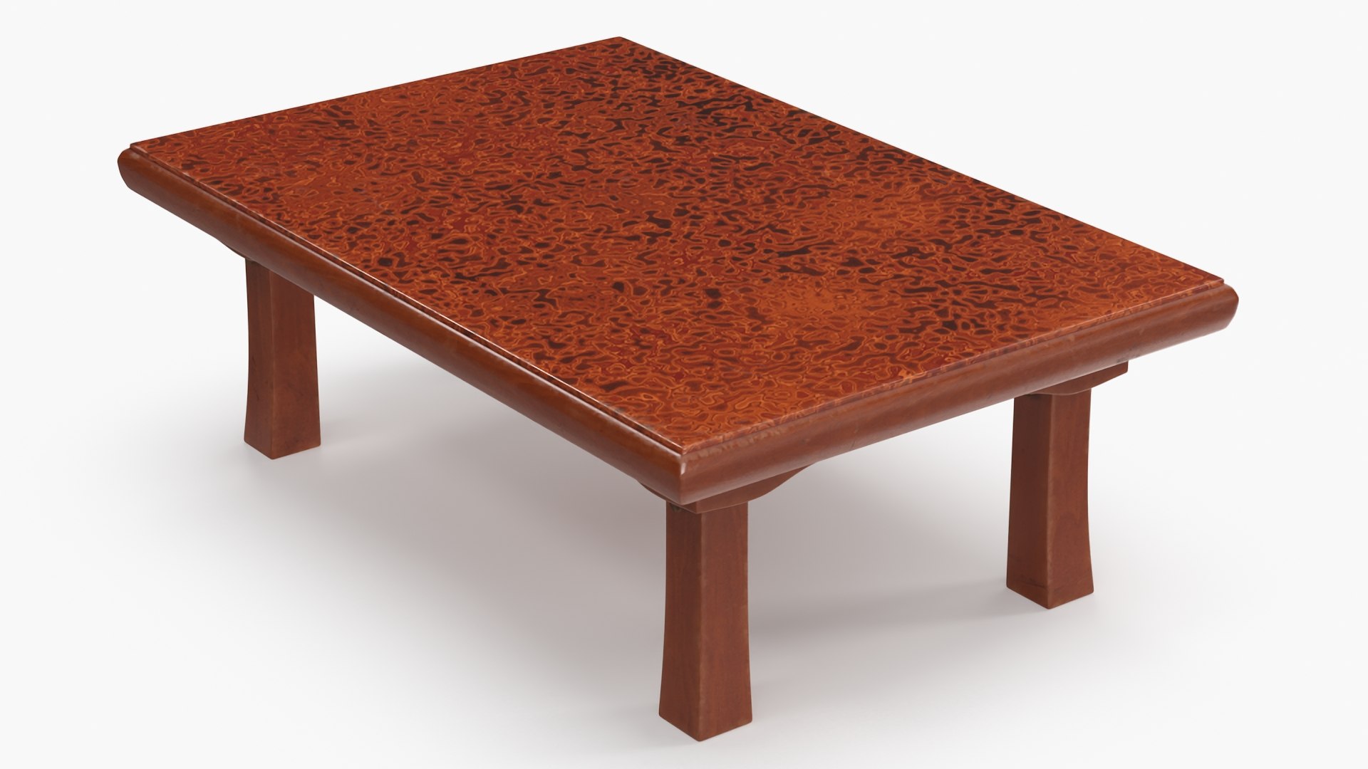 Tatami Tea Table Set 3D - TurboSquid 2290754