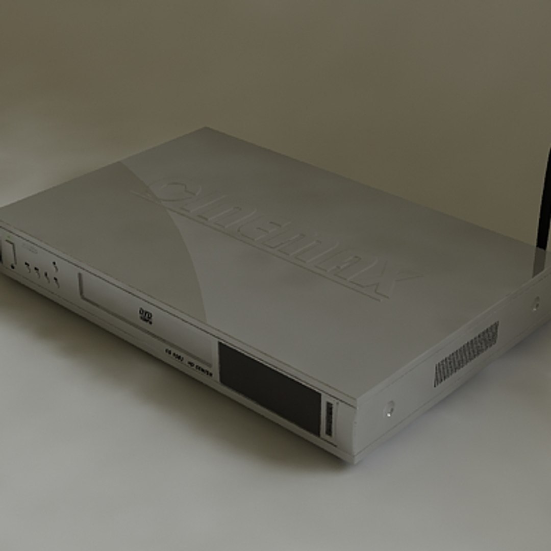 Dvd Player 3d Model