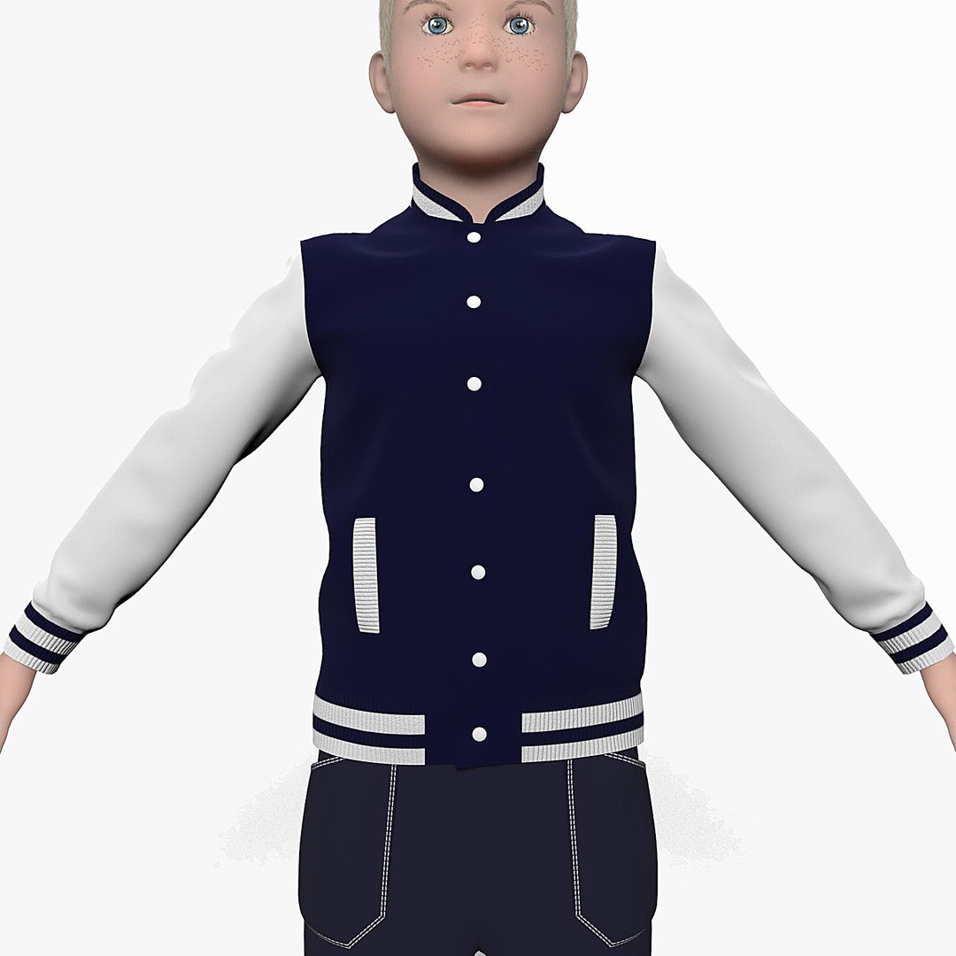Blond Boy Child 3ds