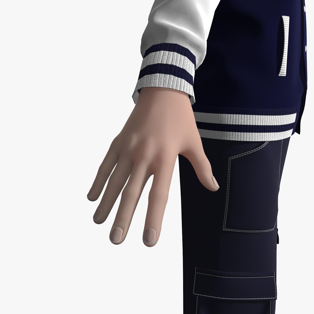 Blond Boy Child 3ds