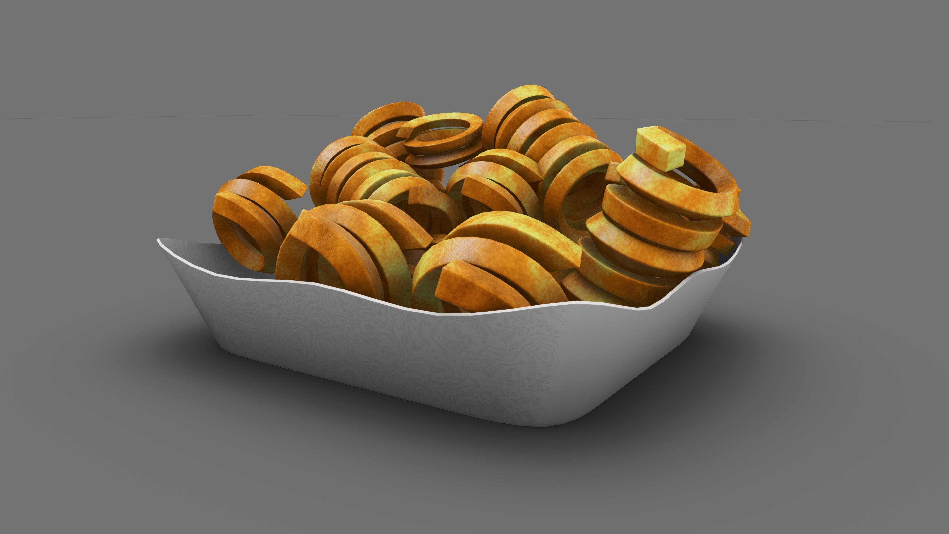 Junk food 3D model - TurboSquid 1793457