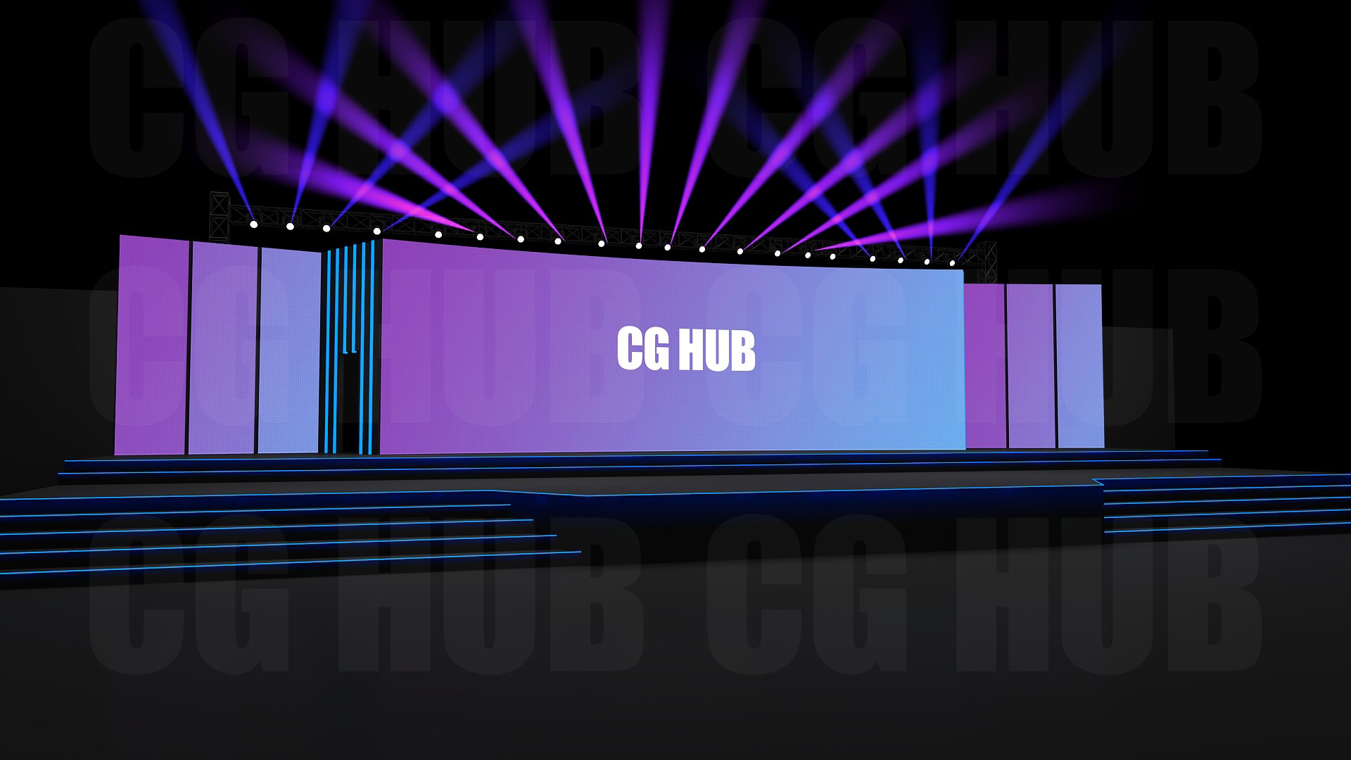 3D Event Stage Design - TurboSquid 2288956