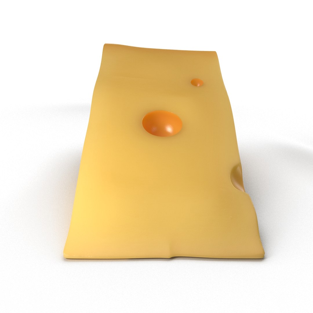 3d Cheese Wedge Model