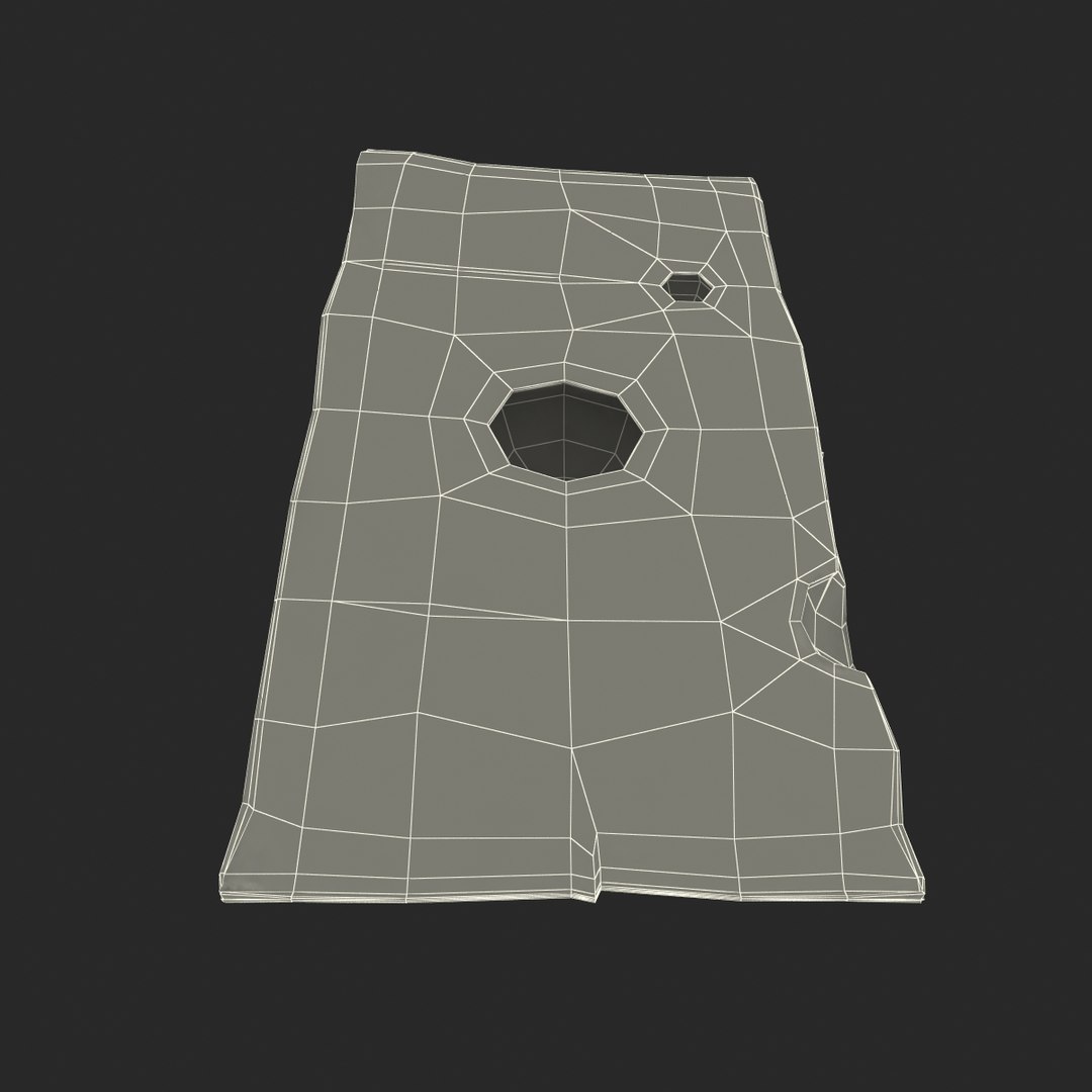 3d Cheese Wedge Model