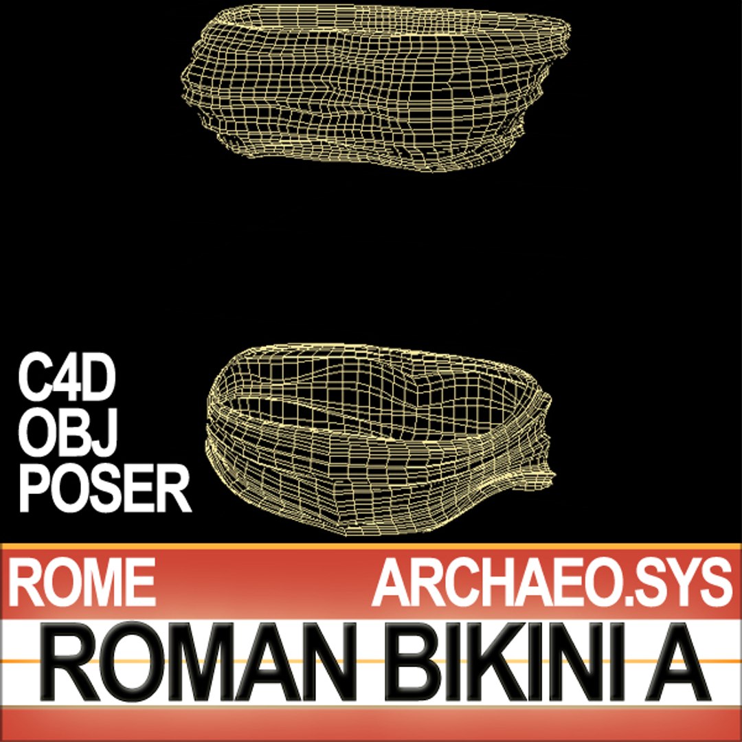 3d model props set daz bikini