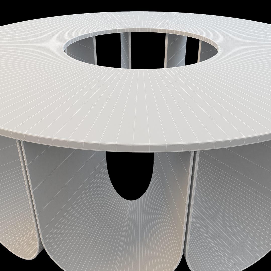 3d Cocktail Table Iride Roche Model