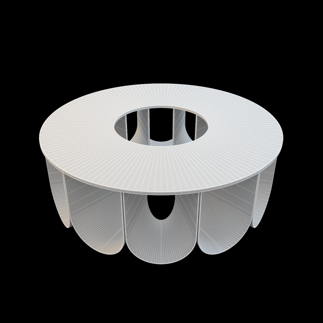 3d Cocktail Table Iride Roche Model