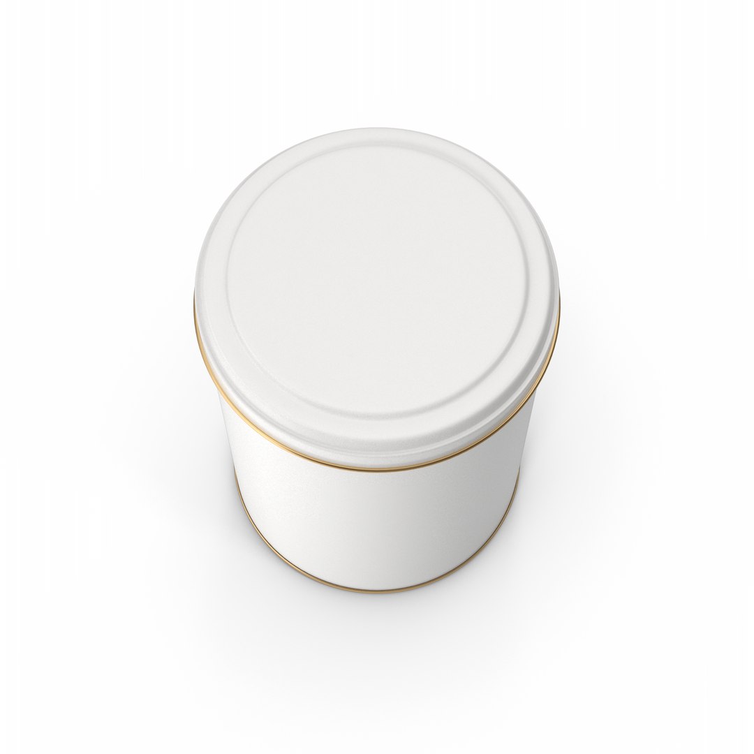 Tin Can 3D Model - TurboSquid 1903721