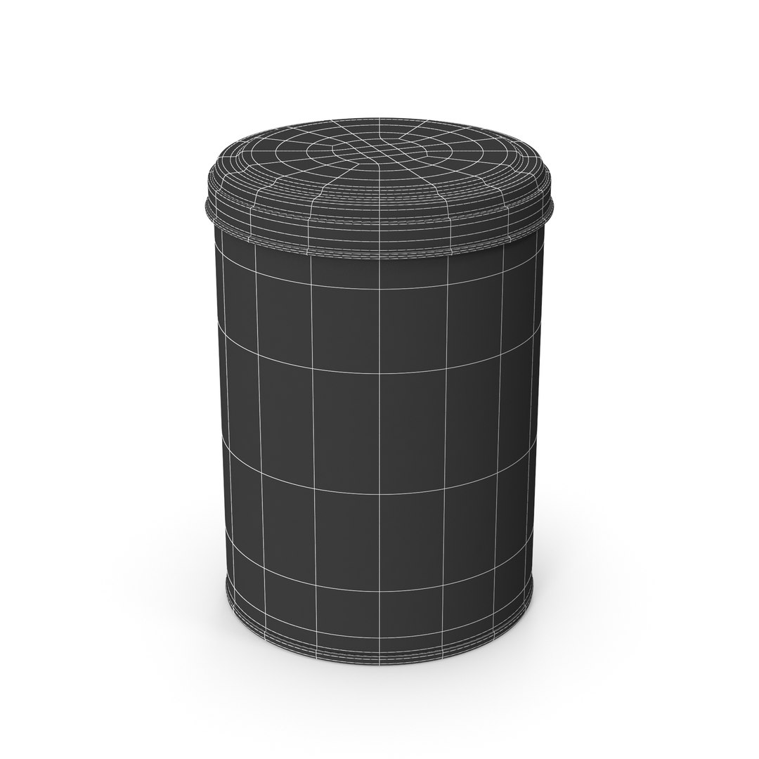 Tin Can 3D Model - TurboSquid 1903721