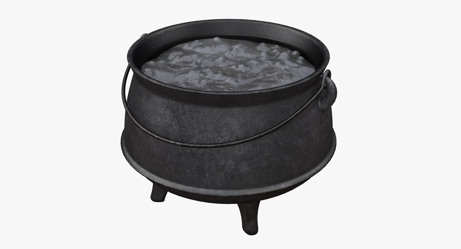 3D Pot Boiling Water - TurboSquid 1340391