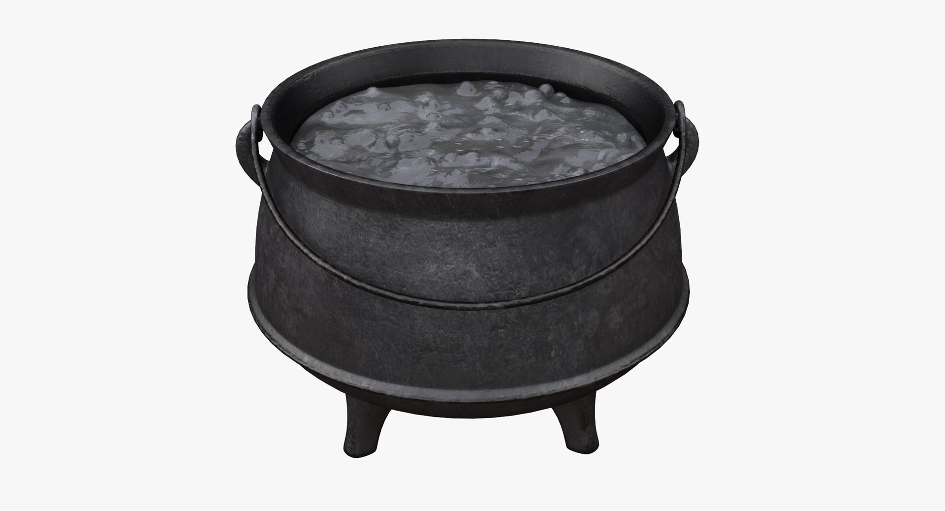 3D Pot Boiling Water - TurboSquid 1340391