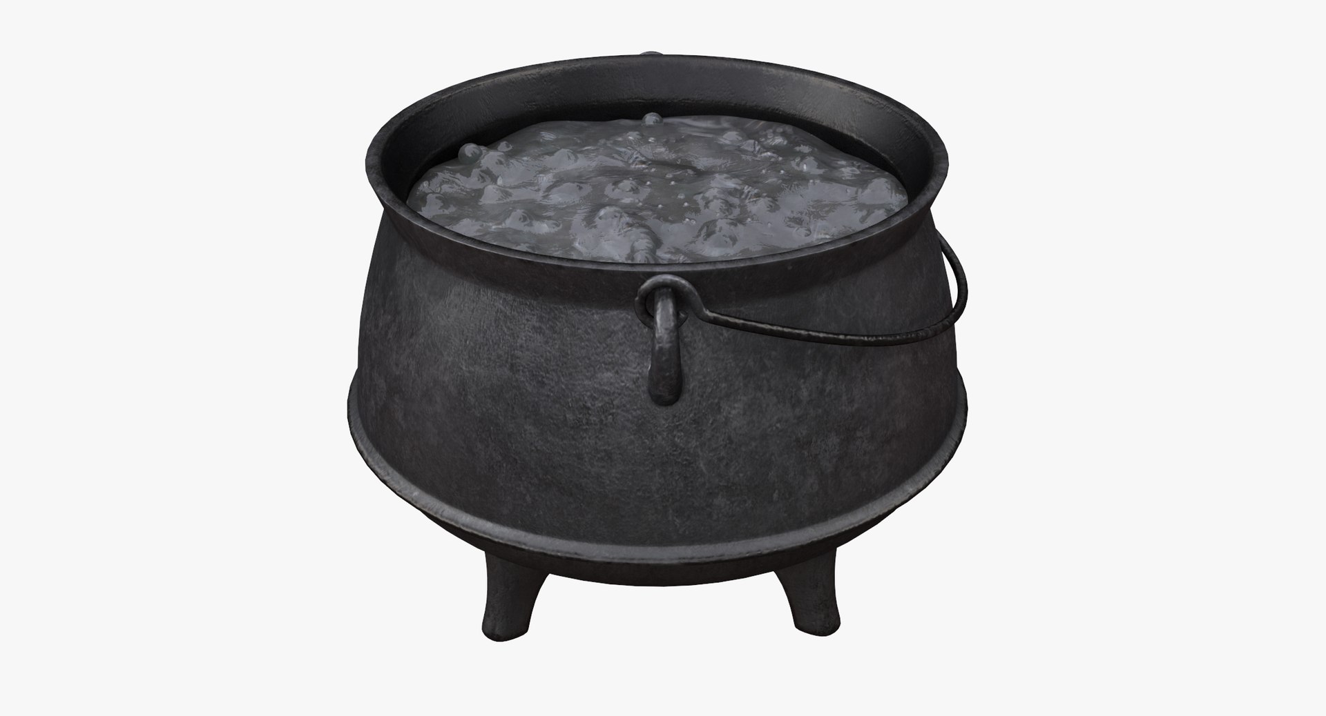 3D Pot Boiling Water - TurboSquid 1340391