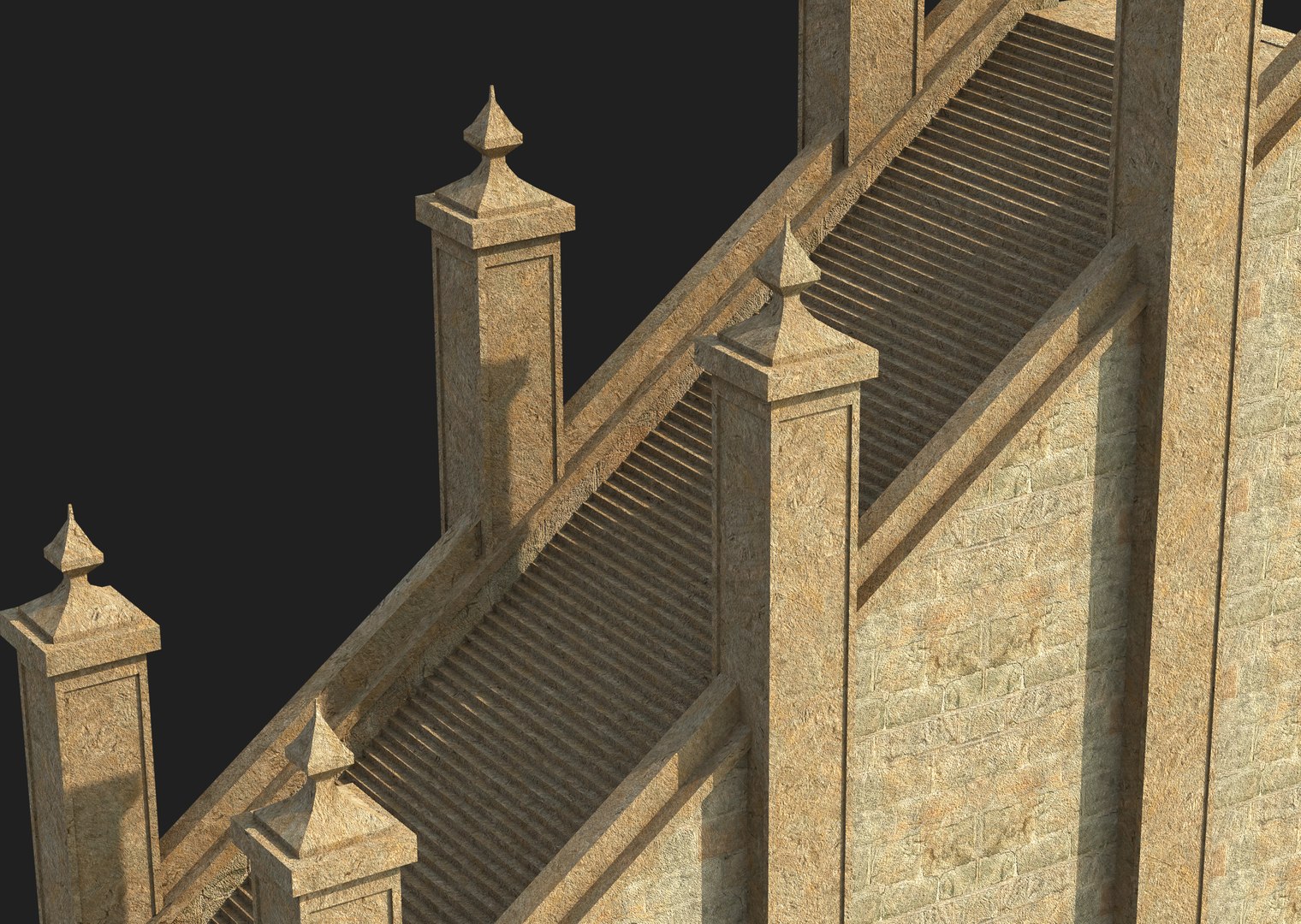Free Free Orient Stairs 3D Model - TurboSquid 1869772