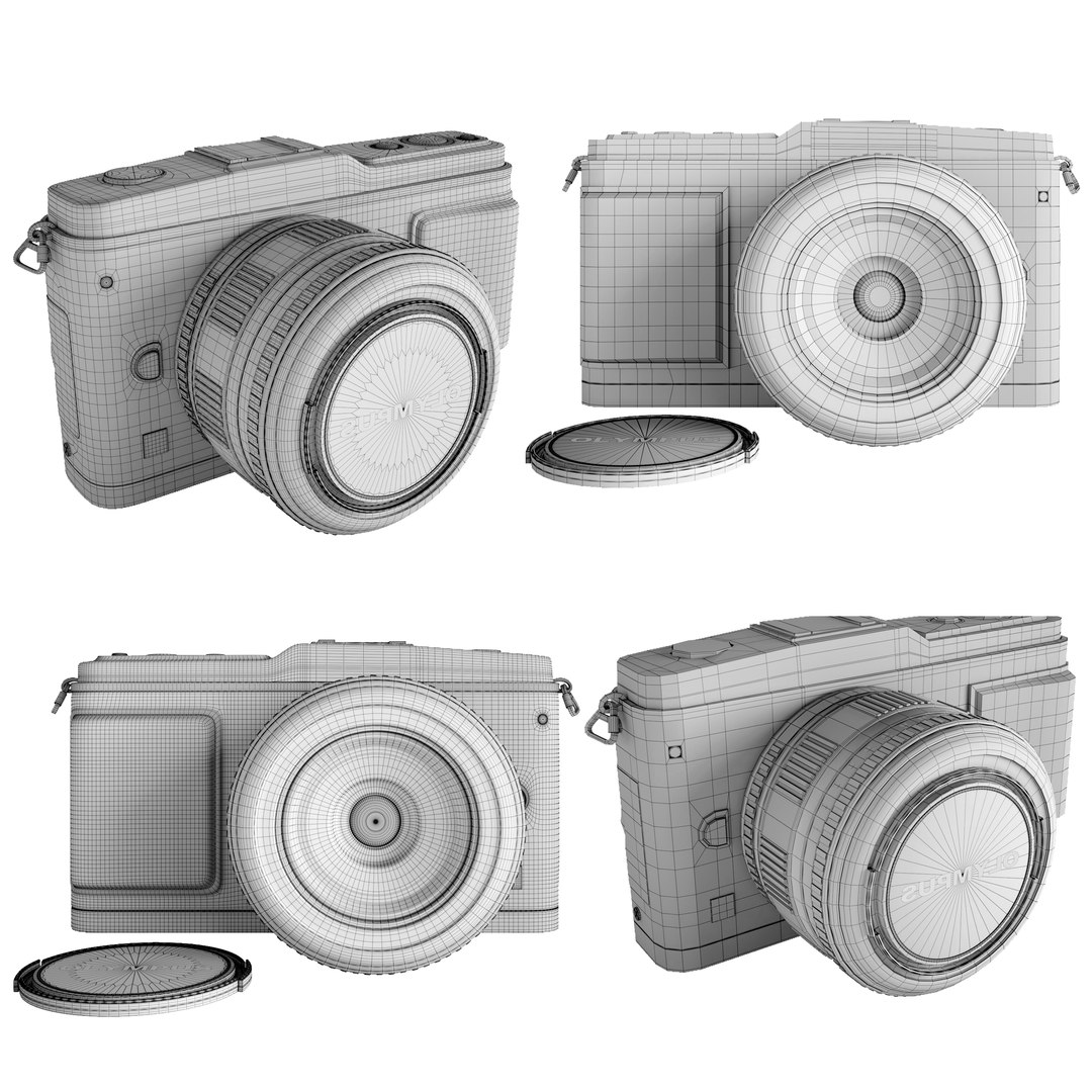 3D Model Camera Olympus - TurboSquid 2144996